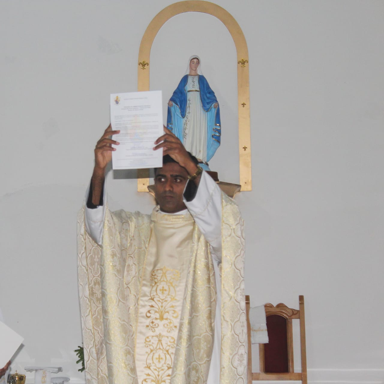 Padre Benoy Joseph toma Posse na Paróquia São Paulo Apóstolo em ...